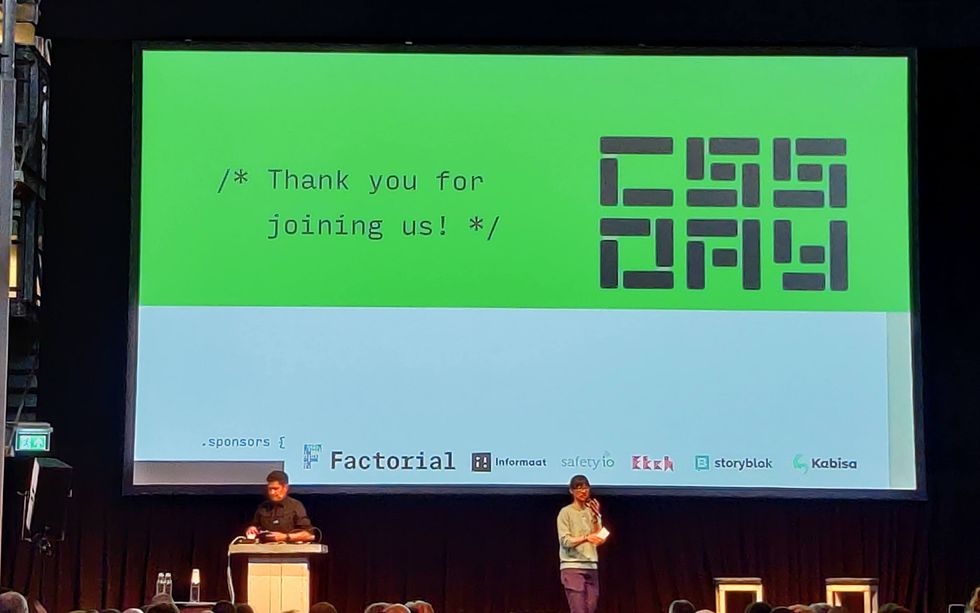 CSS Day 2022: A small recap | utilitybend