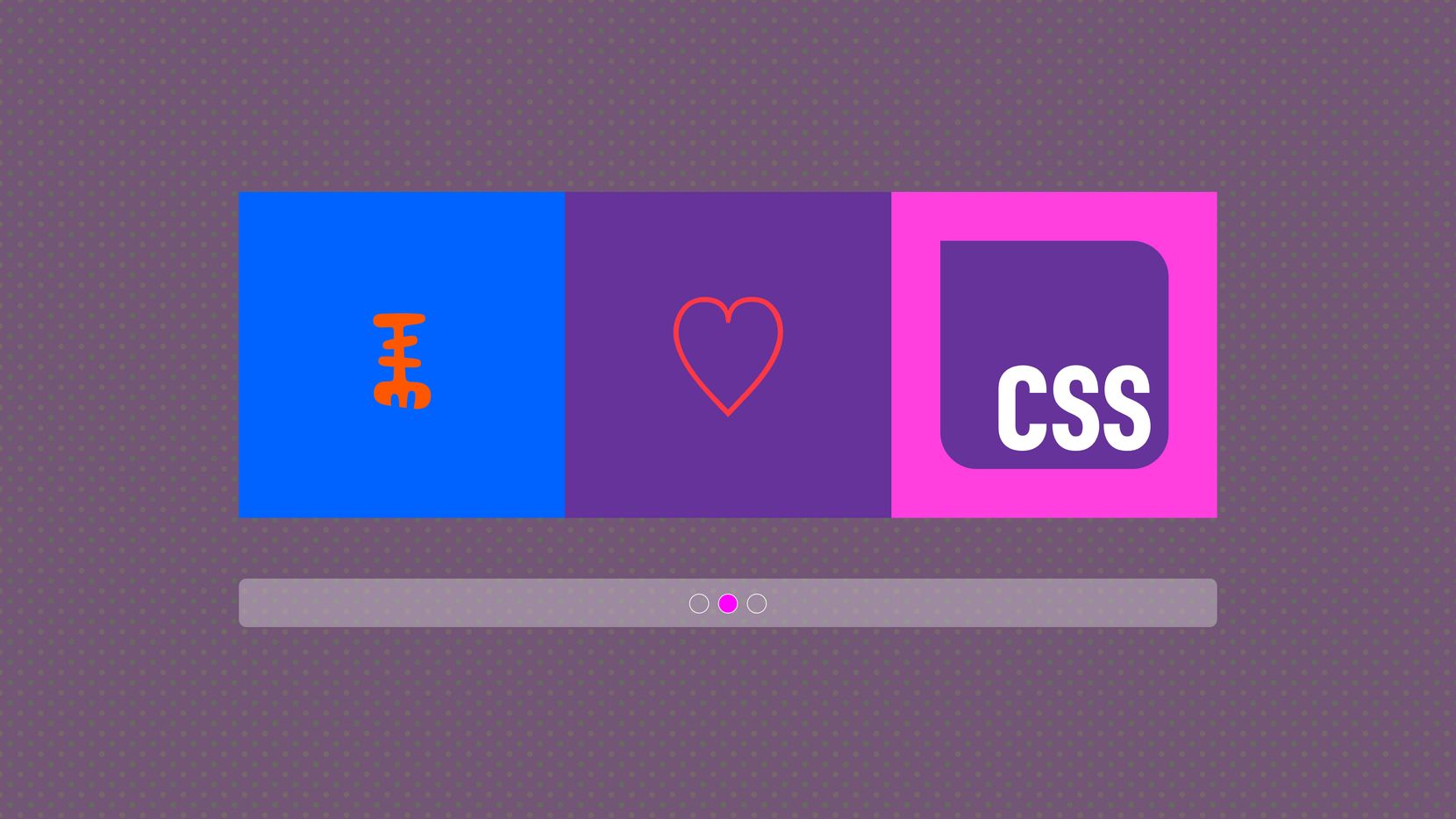 Love at first slide! Creating a carousel purely out of CSS | utilitybend
